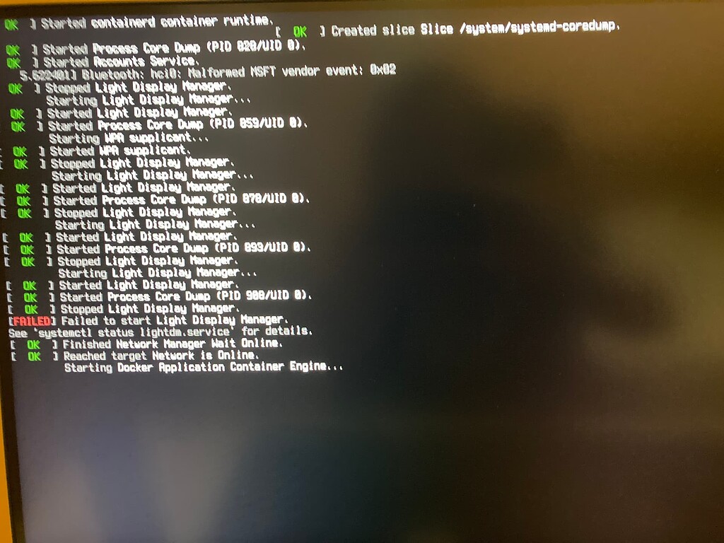 Lightdm Fails To Start On Lts Kernel Kernel Boot Graphics