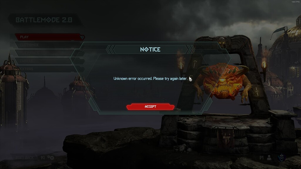 DOOM Eternal hardware clock related issues when trying to play ...