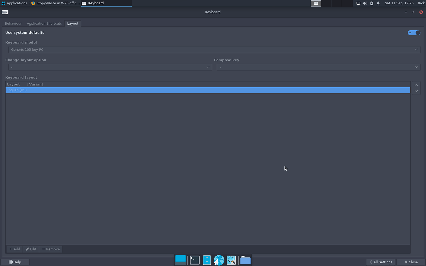 Copy-Paste in WPS office Not Working - Applications - EndeavourOS