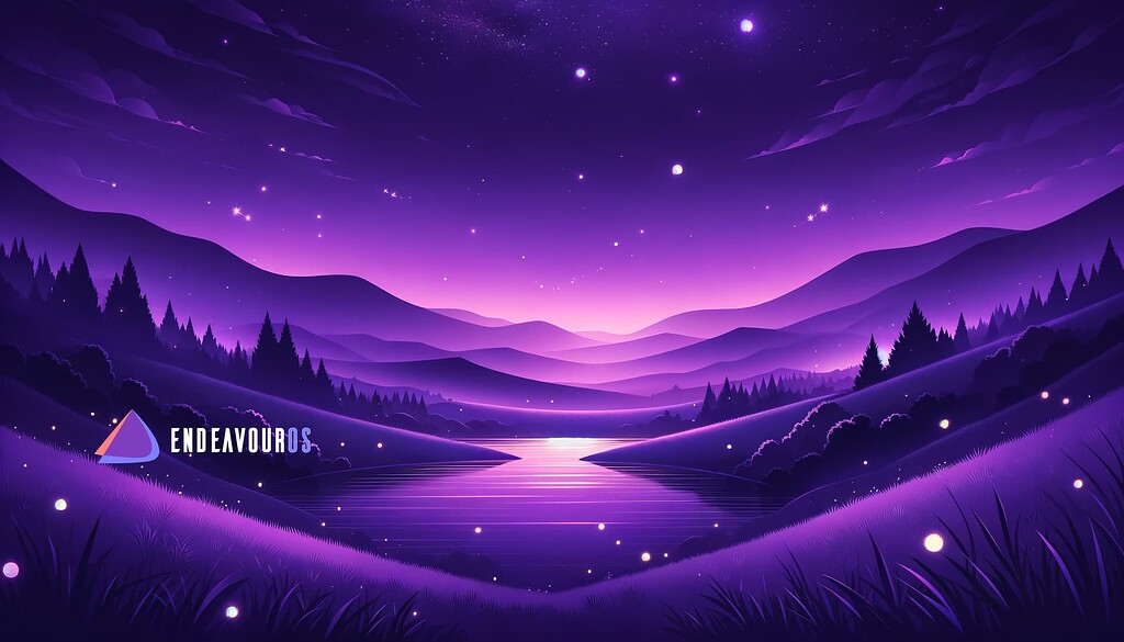 White-Wolf-EOS-X-Wallpaperz - Wallpaper art - EndeavourOS