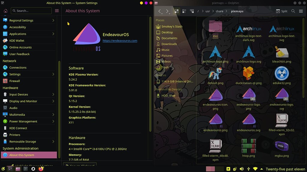 Change EndeavourOS Logo in System Settings - Plasma - EndeavourOS