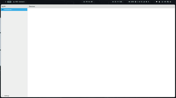 Kde connect-hyprland-endeavourOS - Newbie - EndeavourOS