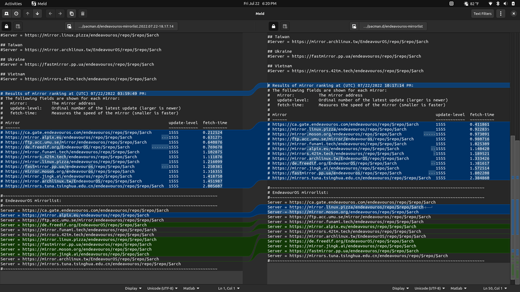New meld UI - Applications - EndeavourOS