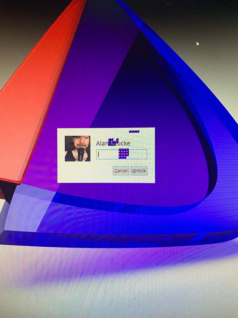 Visual artifacts on greeter screen and in certain apps like Gimp - XFCE ...