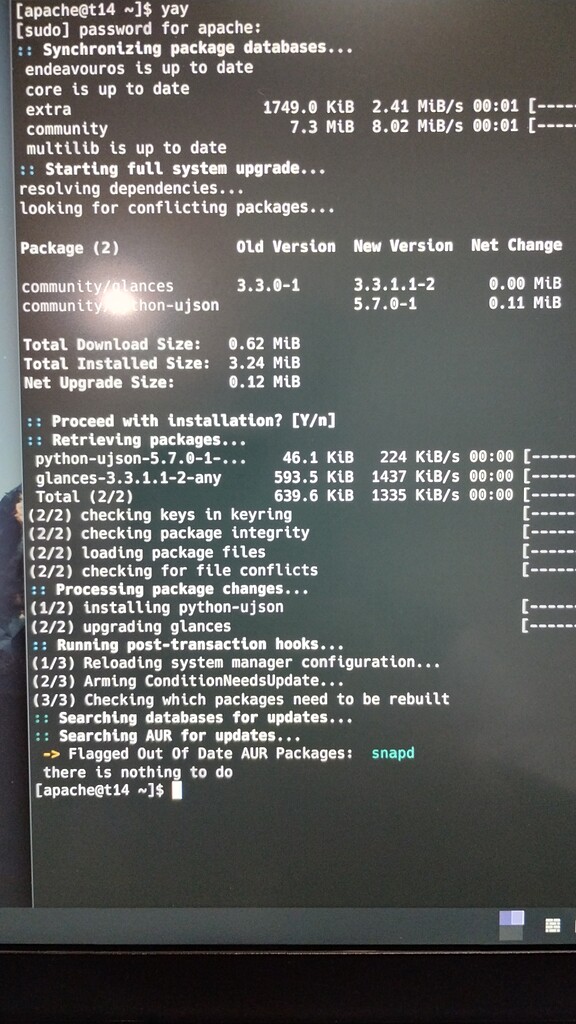 Snapd installed by default? - Applications - EndeavourOS