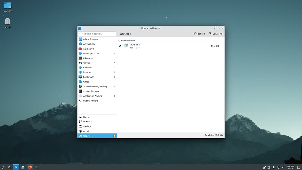 UEFI dbx update on Arch - Kernel & Hardware - EndeavourOS