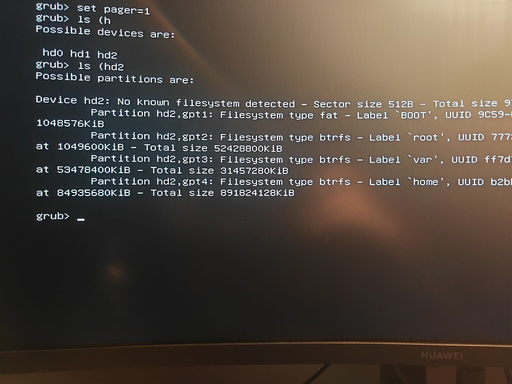 SSD Change - Not Booting | Grub Shell | Emergency Mode - Kernel, boot, graphics & hardware ...
