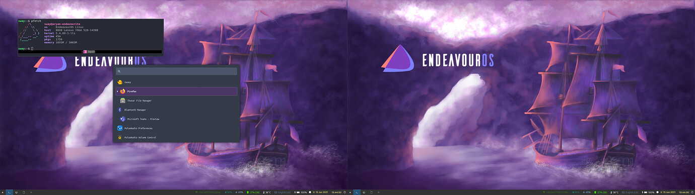 Sway Edition - General Conversation! - Sway - EndeavourOS