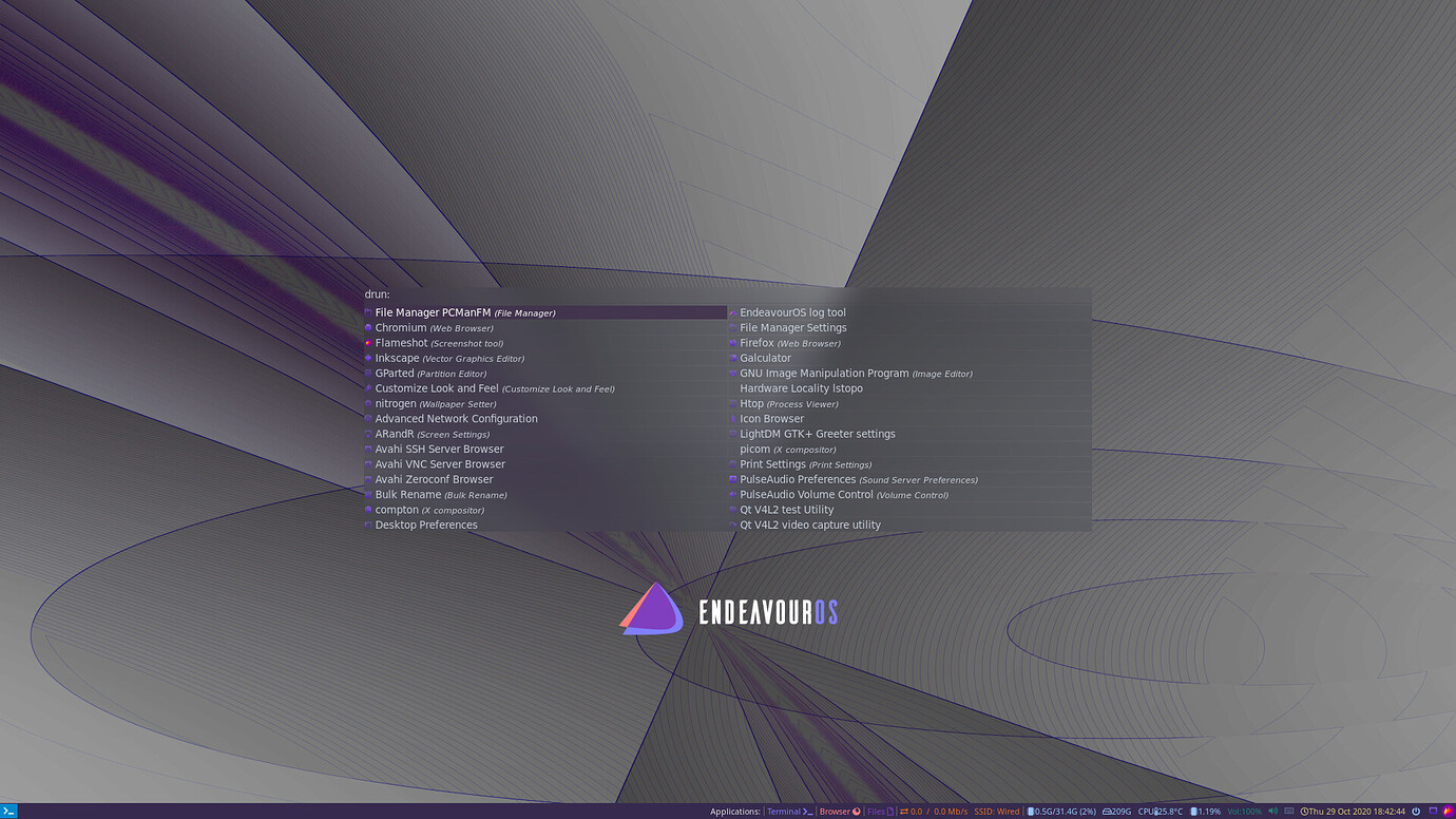 I3 rofi default theme question - i3wm - EndeavourOS