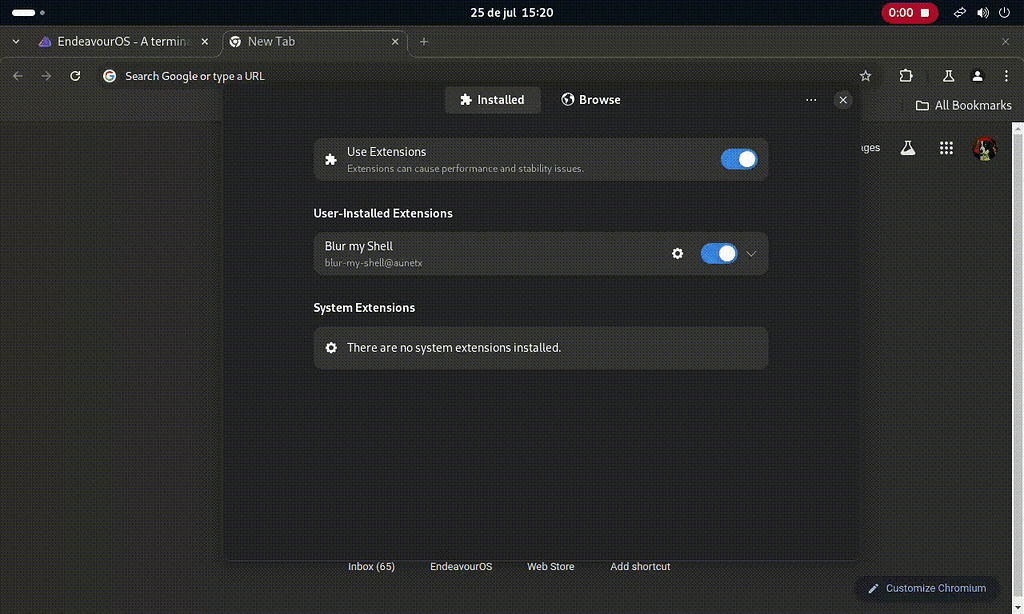 GUI dissapearing - Kernel, boot, graphics & hardware - EndeavourOS