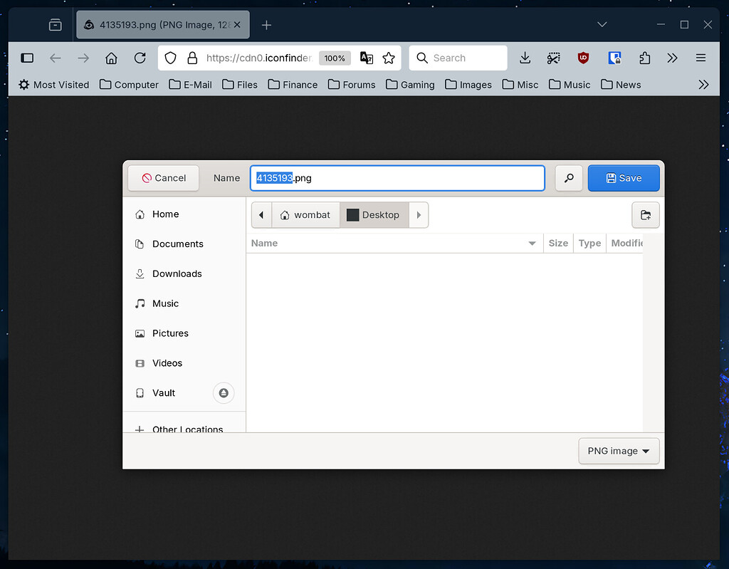 [SOLVED] Firefox/LibreWolf Save Dialog Box Changed? - Applications - EndeavourOS