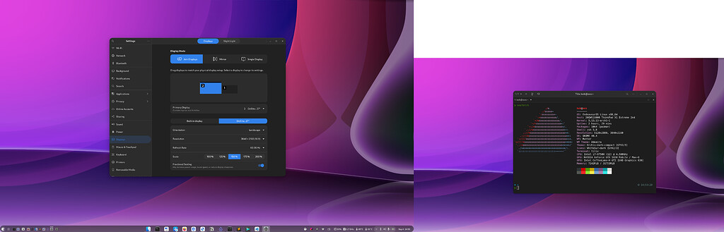 Install fractional scaling support under EndeavourOS Gnome Xorg - EndeavourOS installation ...