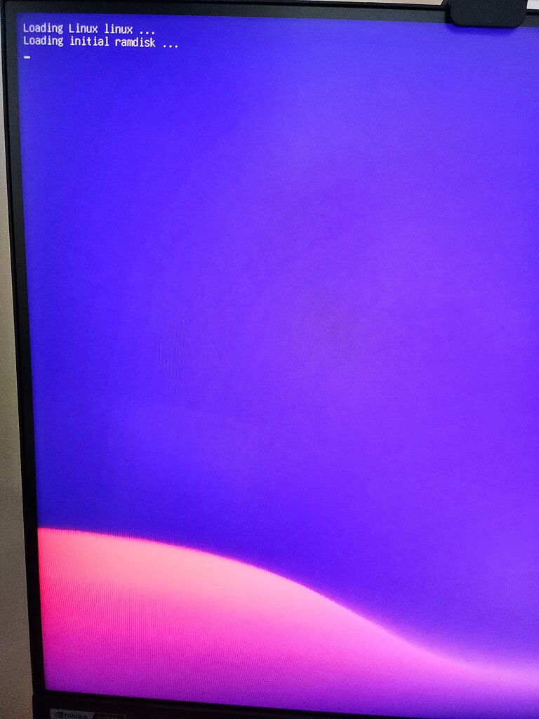 Cant boot back up after power outage took me offline - Kernel, boot ...