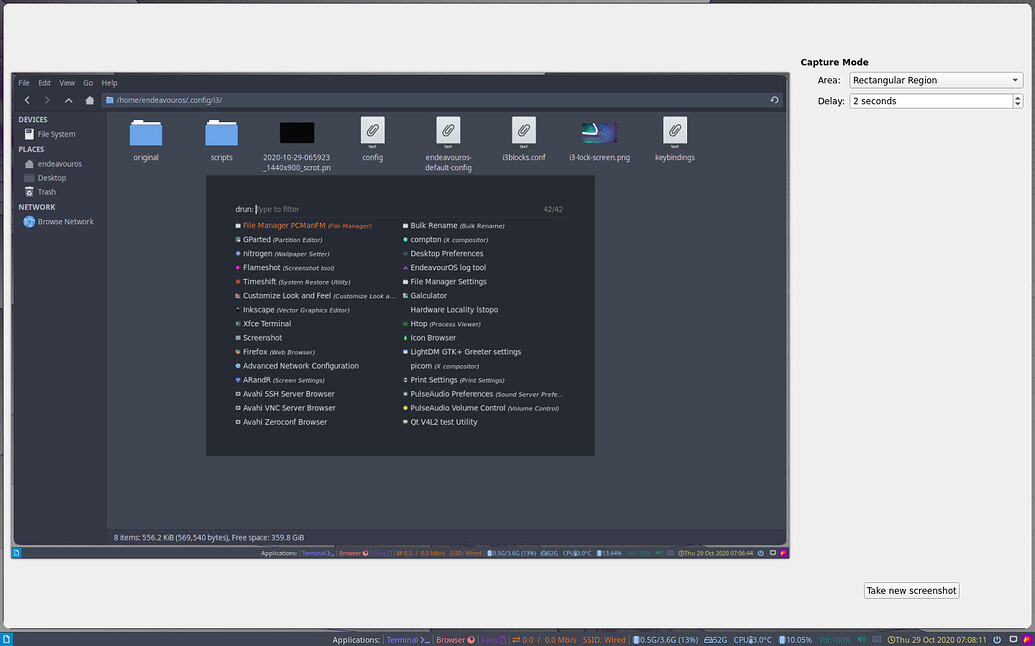 I3 rofi default theme question - i3wm - EndeavourOS