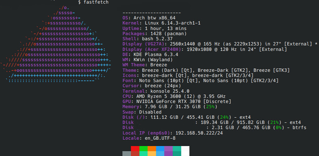 Messed update, fastfetch claims to run arch after kernel fix - Newbie ...