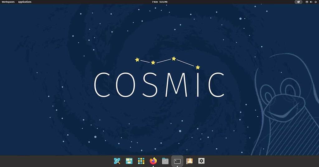 Cosmic an alternative to gnome in near future? - Lounge - EndeavourOS
