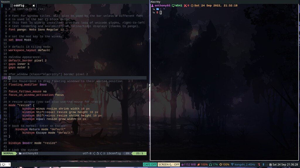 Qt apps override default window border style defined in i3 config file ...
