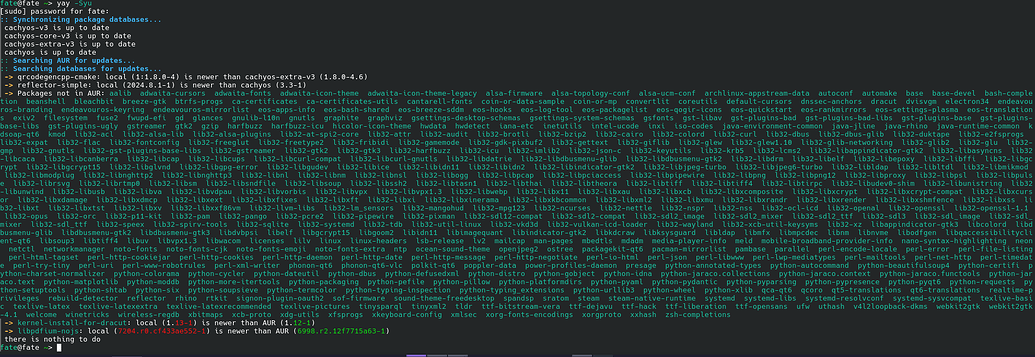 Warning Qrcodegencpp Cmake Local 1 1 8 0 4 Is Newer Than Cachyos Extra V3 1 8 0 4 6