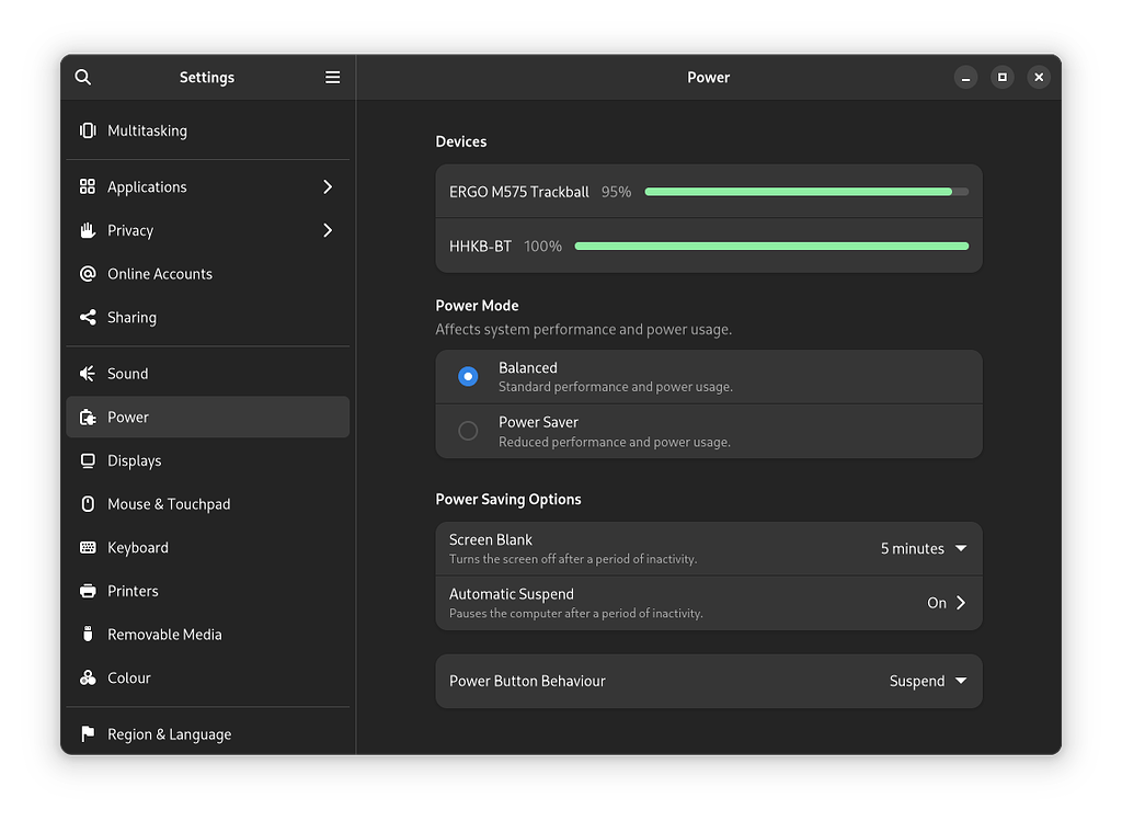 Dim screen option missing on Gnome 43 - Gaming, sound and video ...