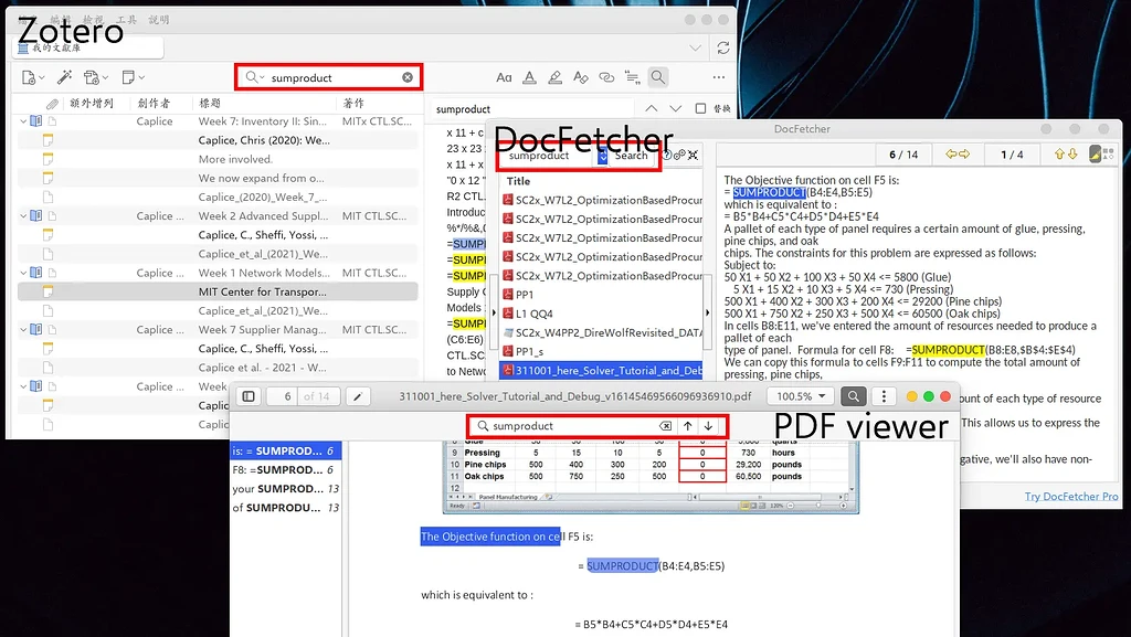 How do you find information in your files? Alternatives for fulltext ...