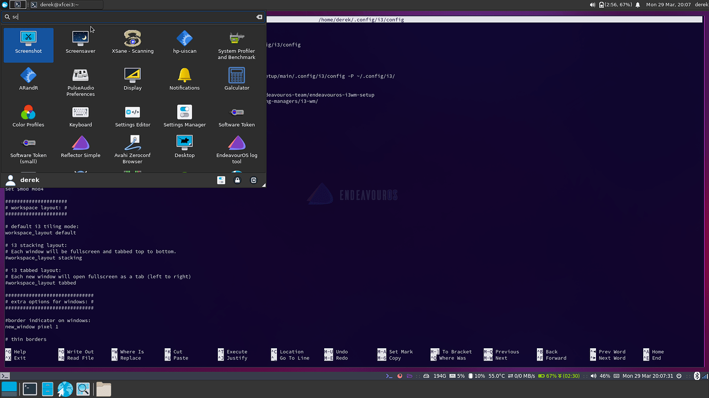 [Tutorial] Easy Setup: Endeavour XFCE + i3 tiling window manager ...