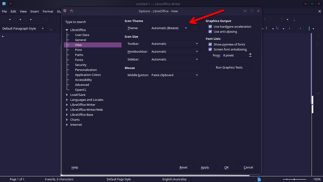 How to set light theme for some apps, when global theme is dark ...