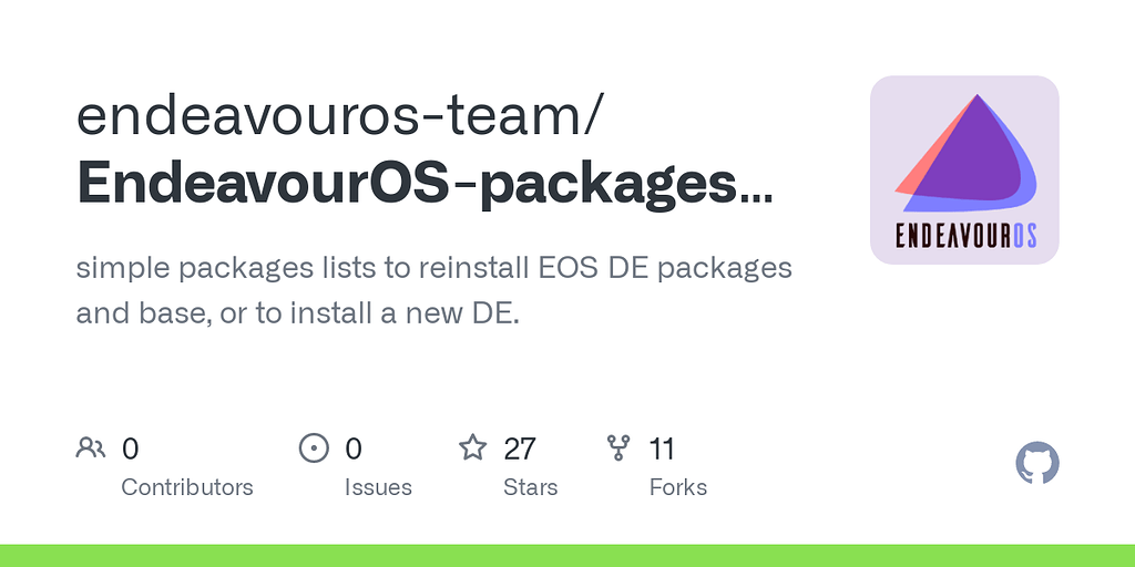 Installing XFCE4 edition alongside BSPWM - Newbie - EndeavourOS