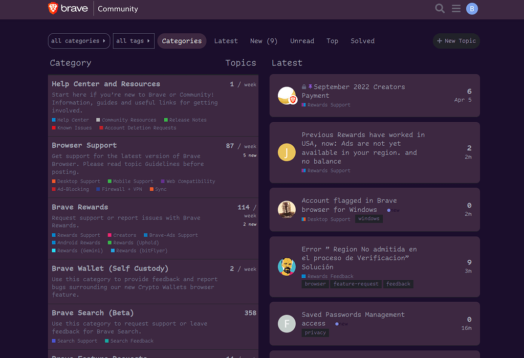 Forum purple Interface - Forum - EndeavourOS