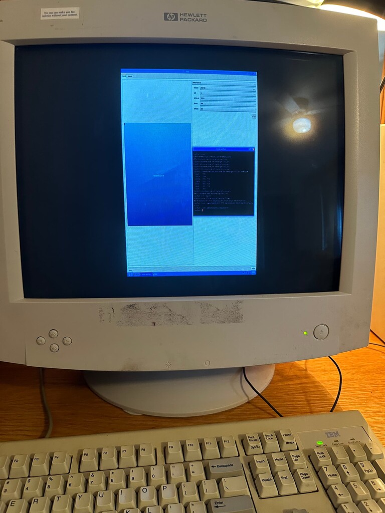 CRT Monitor Interlacing Issues - Newbie - EndeavourOS