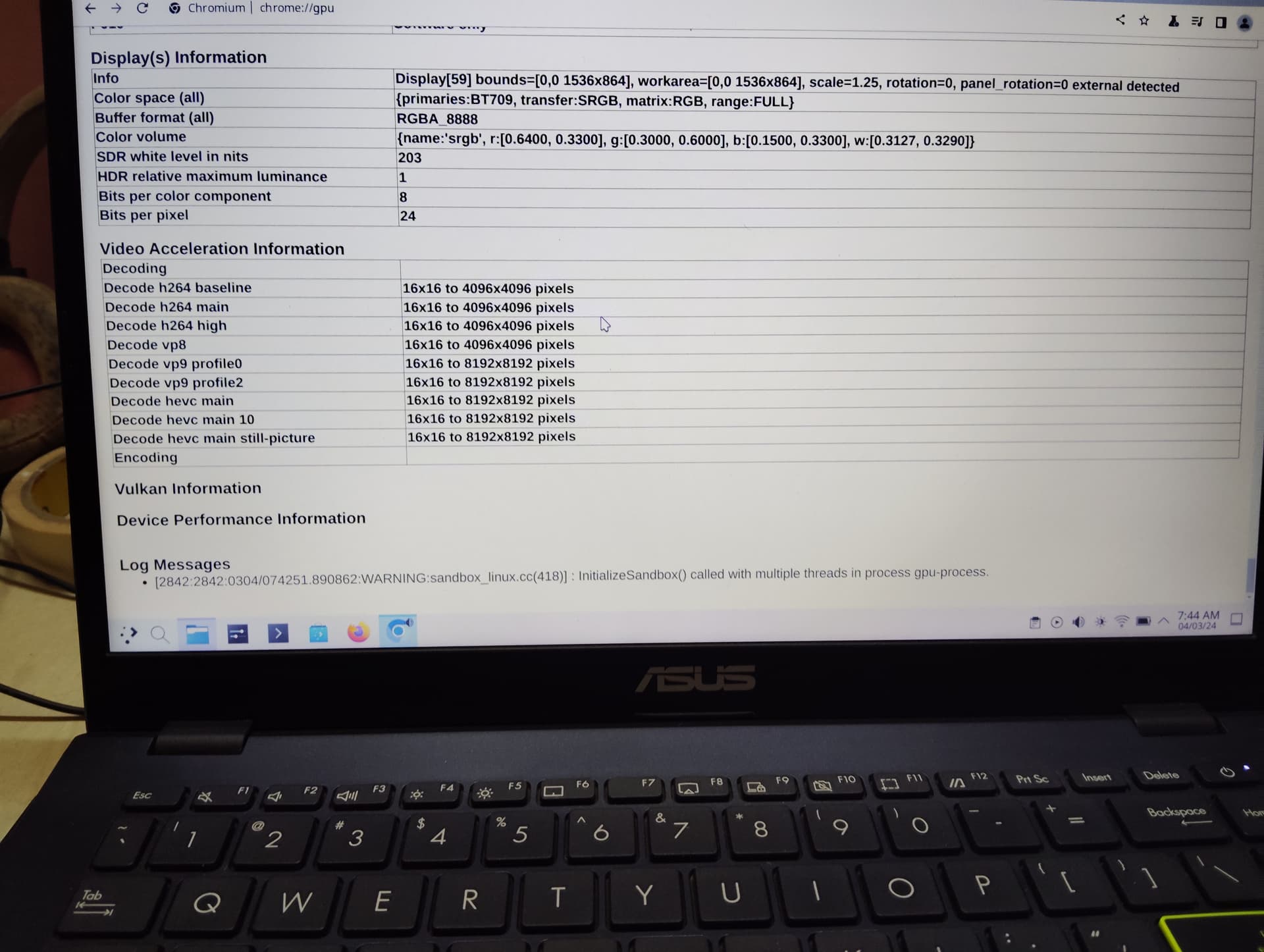Hardware acceleration in chromium - Page 3 - Newbie - EndeavourOS