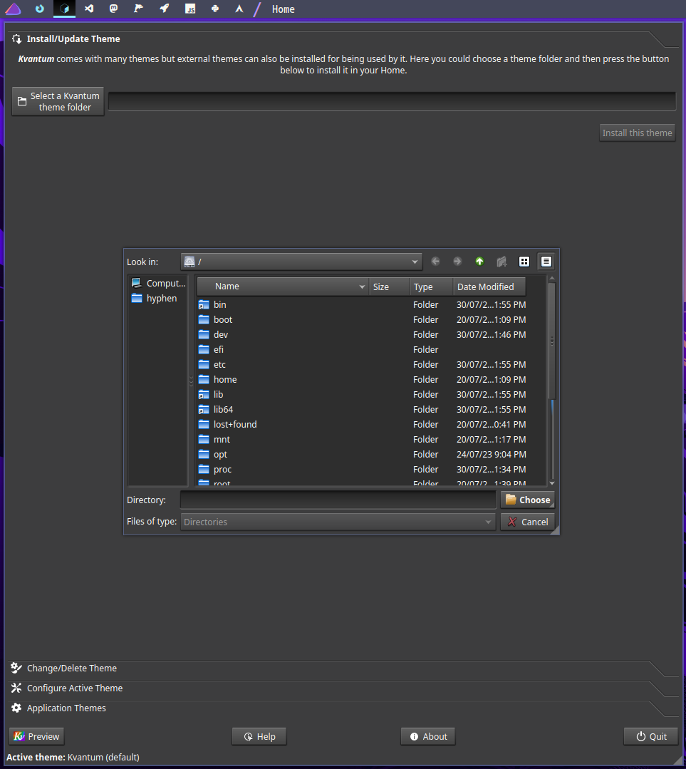 How can i change this file picker not showing my hard disk as well ... How can i change this file picker not showing my hard disk as well ...