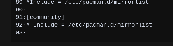 Failed retrieving file 'core.db' from mirrors - Pacman - EndeavourOS