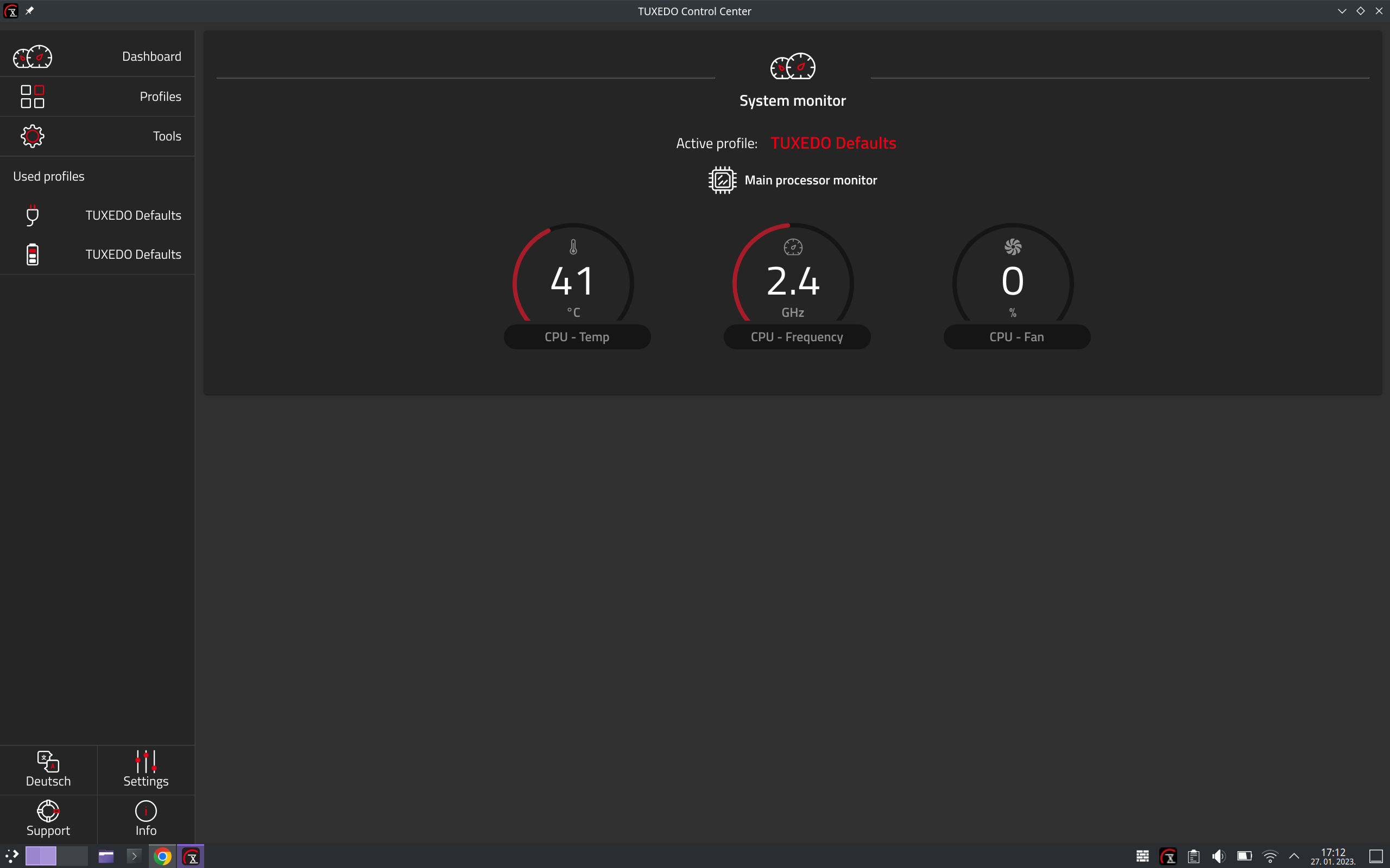 Tuxedo control center on EOS - Newbie - EndeavourOS