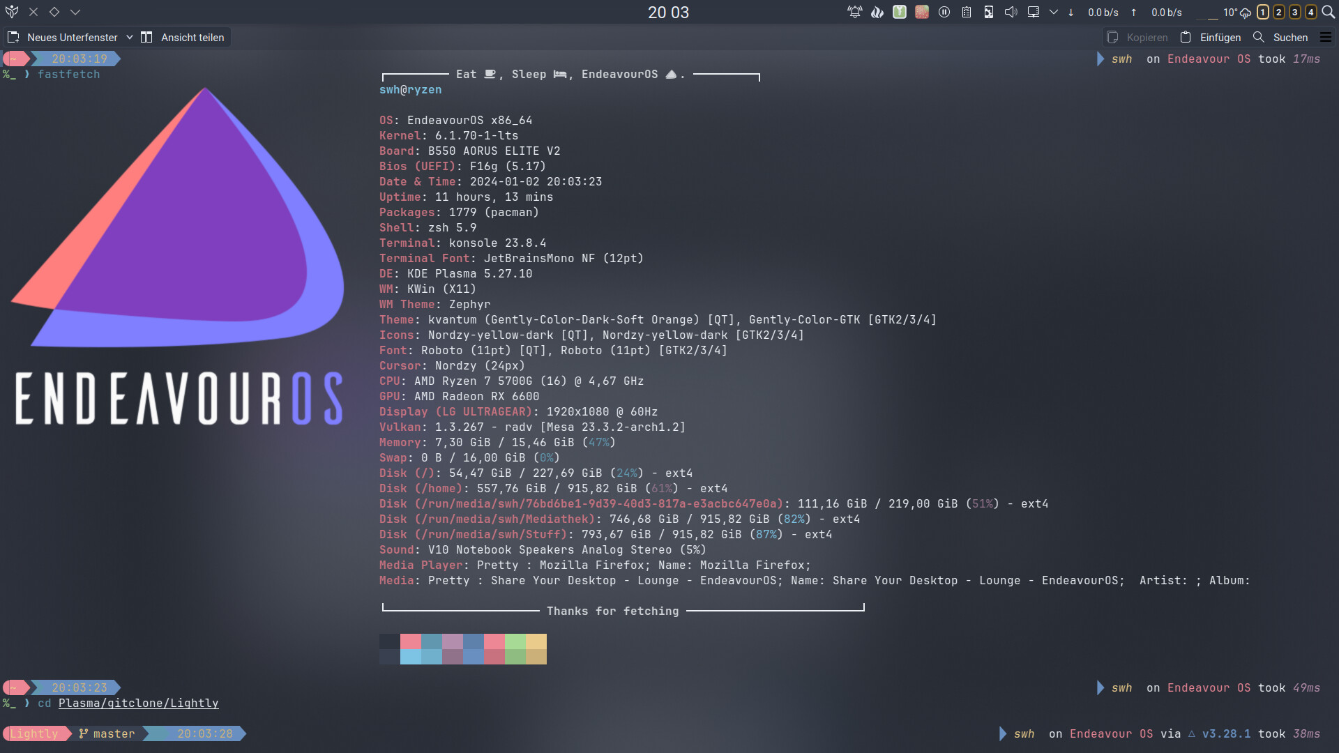 Share Your Desktop - Page 493 - Lounge - EndeavourOS