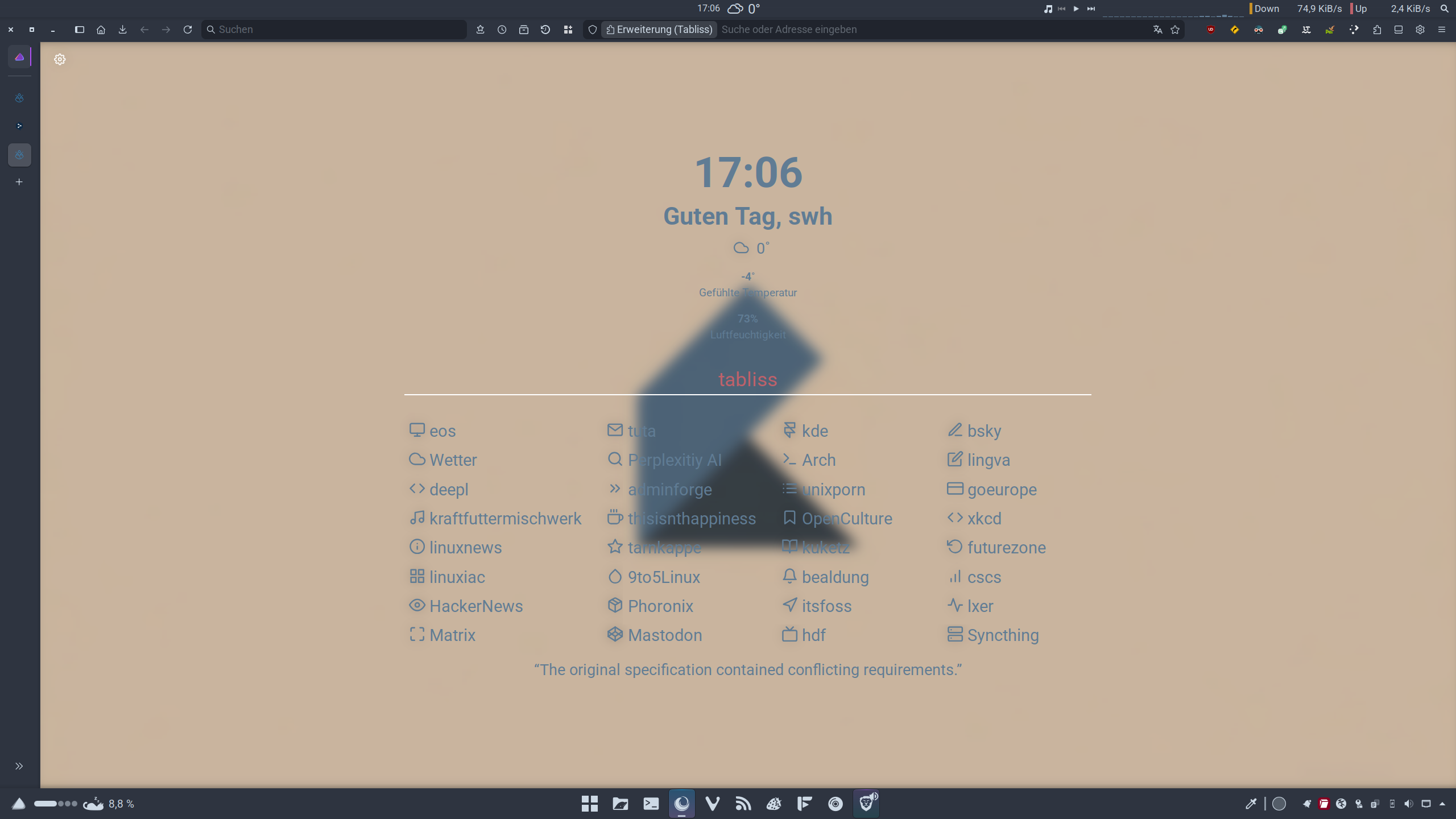 Tabliss New-Tab Extension/Add-On [UPDATE: 12/15/2025] - Page 2 ...