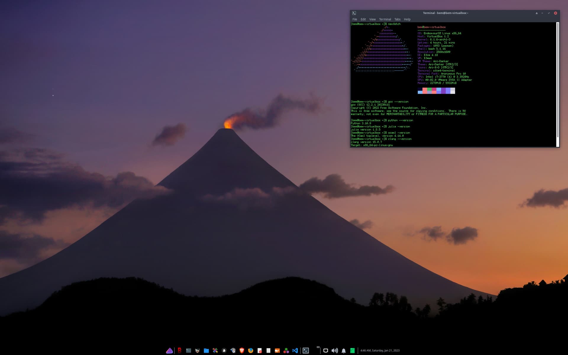 Share Your Desktop - Lounge - EndeavourOS