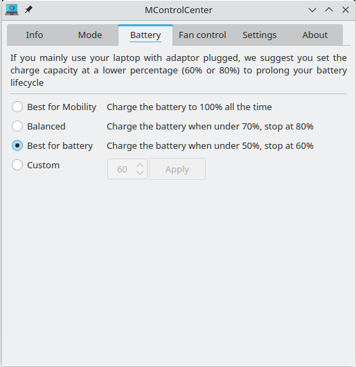Linux EOS and Battery - Kernel, boot, graphics & hardware - EndeavourOS