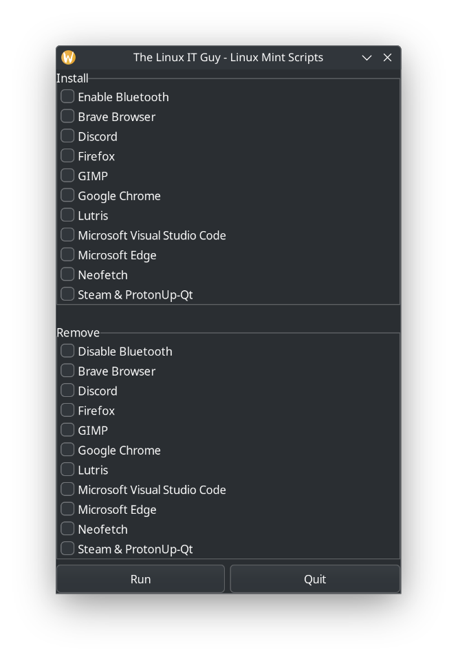 EndeavourOS post-install script - Applications - EndeavourOS