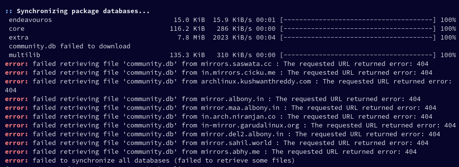 Reflector fails to run: ModuleNotFoundError: No module named 'Reflector' - Newbie - EndeavourOS