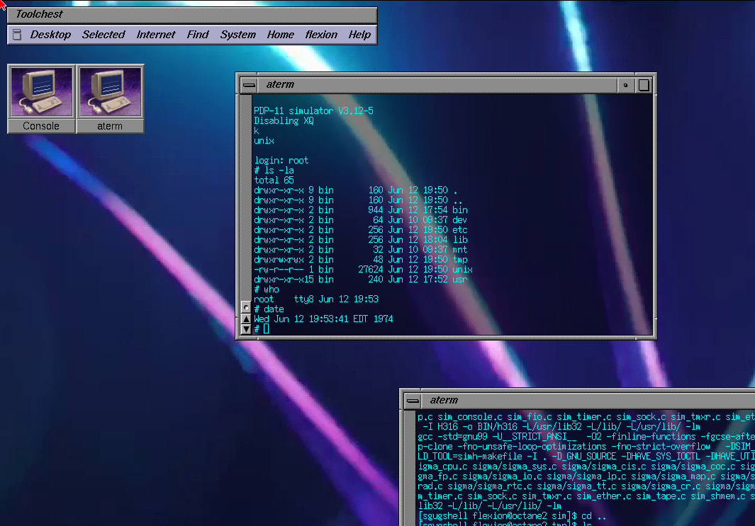 unix desktop