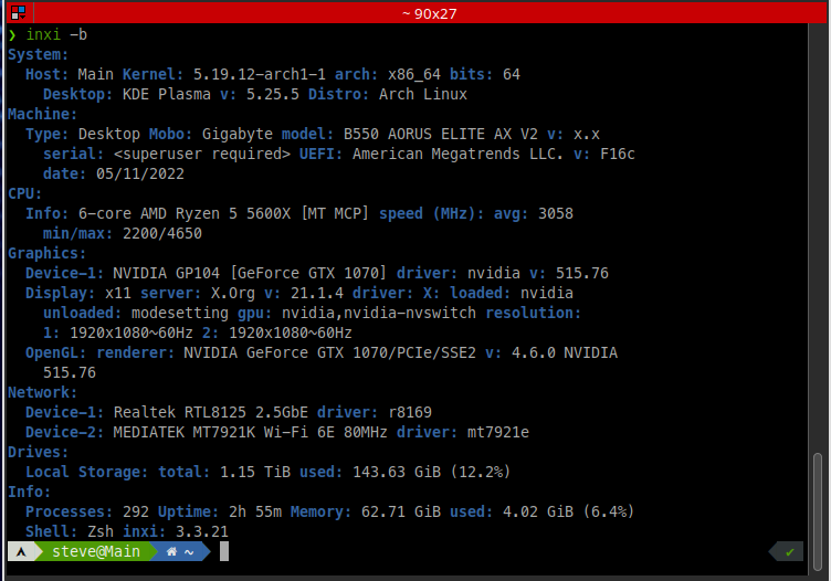 To Run Nvidia Driver Blob Or Sone Other Driver Gaming EndeavourOS
