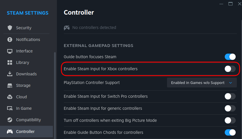 Xbox One Wireless Controller not detected in Steam - Newbie - EndeavourOS
