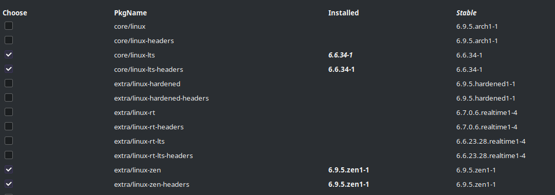 Newly installed zen kernel not listed in grub - Kernel, boot, graphics ...