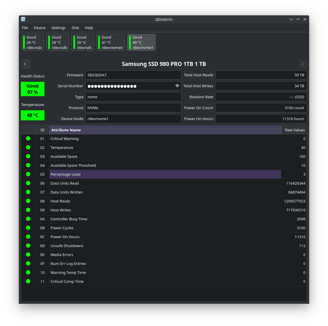 How install qdiskinfo - Applications - EndeavourOS